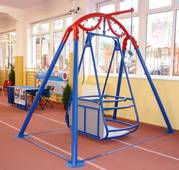 Huske med eller uten huskesete, huskestativer for hemmende barn ...